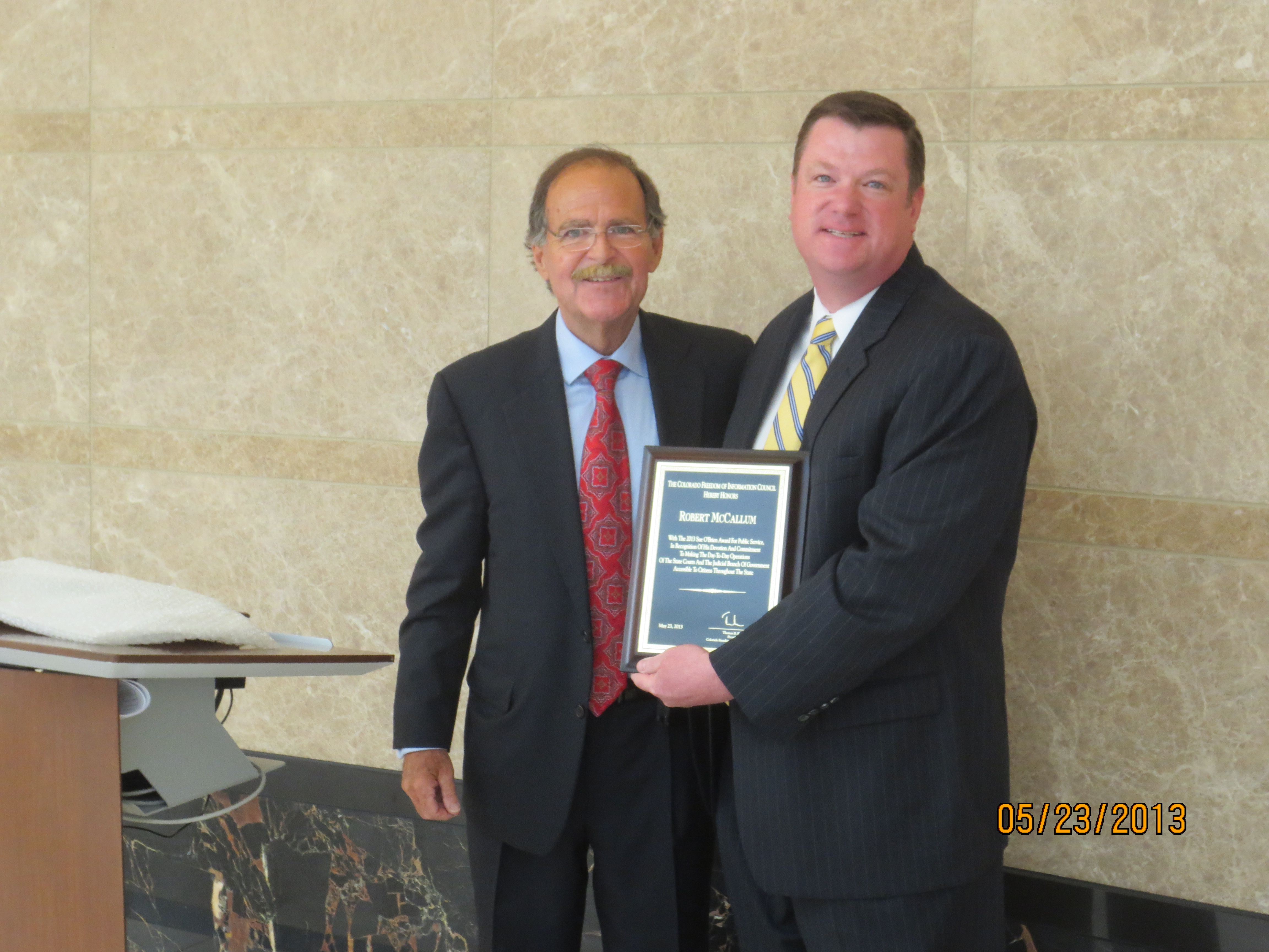 Judicial Branch’s Rob McCallum wins open government award - Colorado ...
